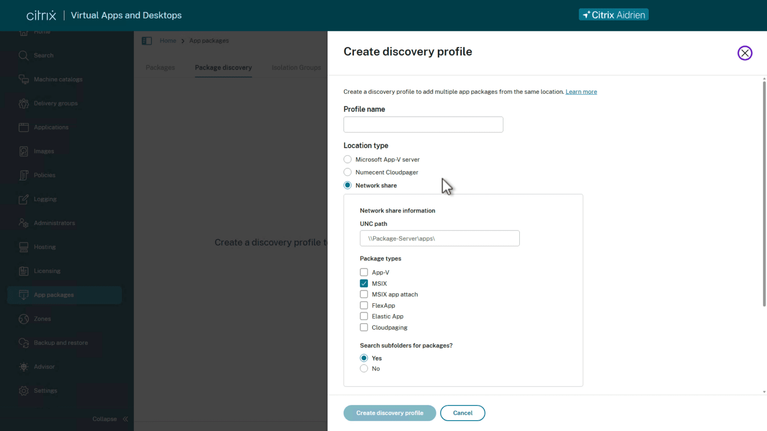 Explore the Cloudpager Integration to Citrix Studio