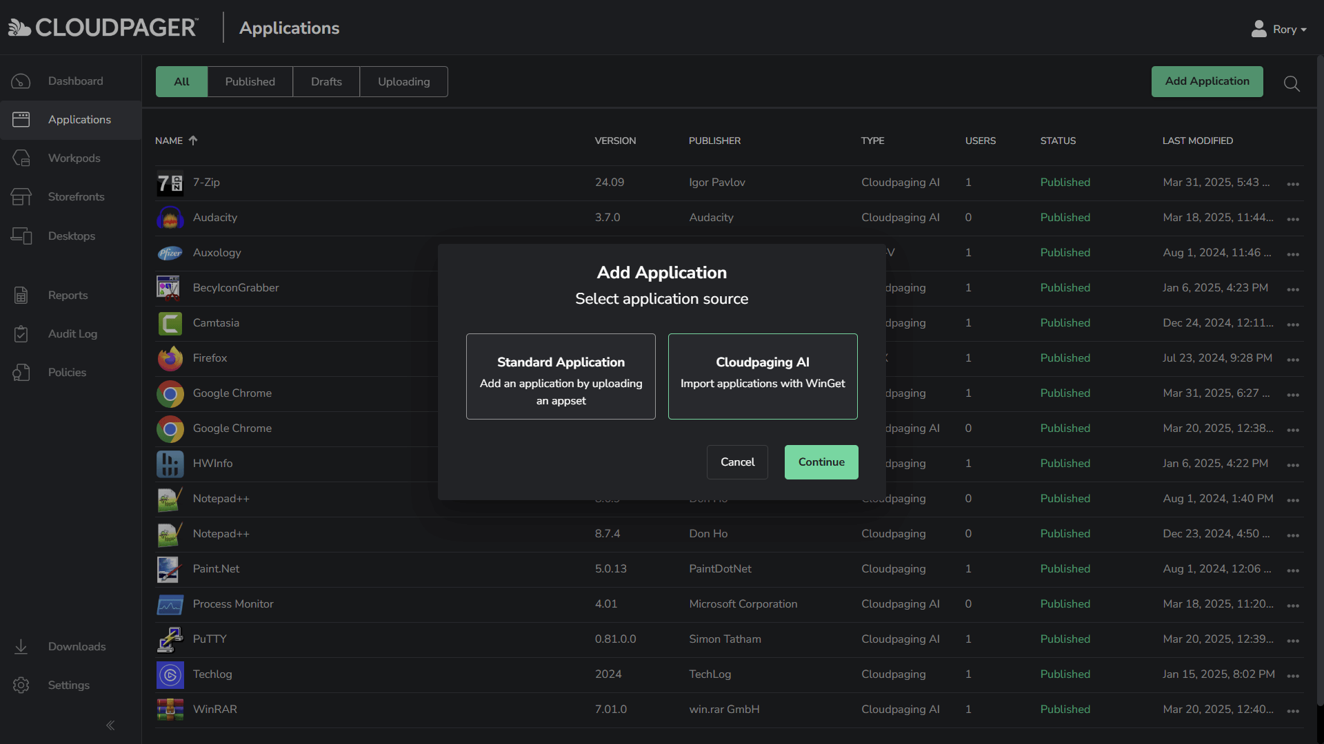 How to Use Cloudpaging AI